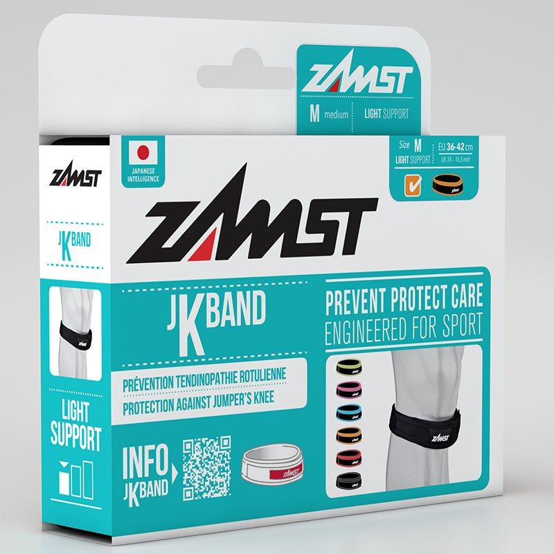 Stabilizator rzepki ZAMST JK BAND BLACK | Internetowy sklep tenisowy sportclub.com.pl